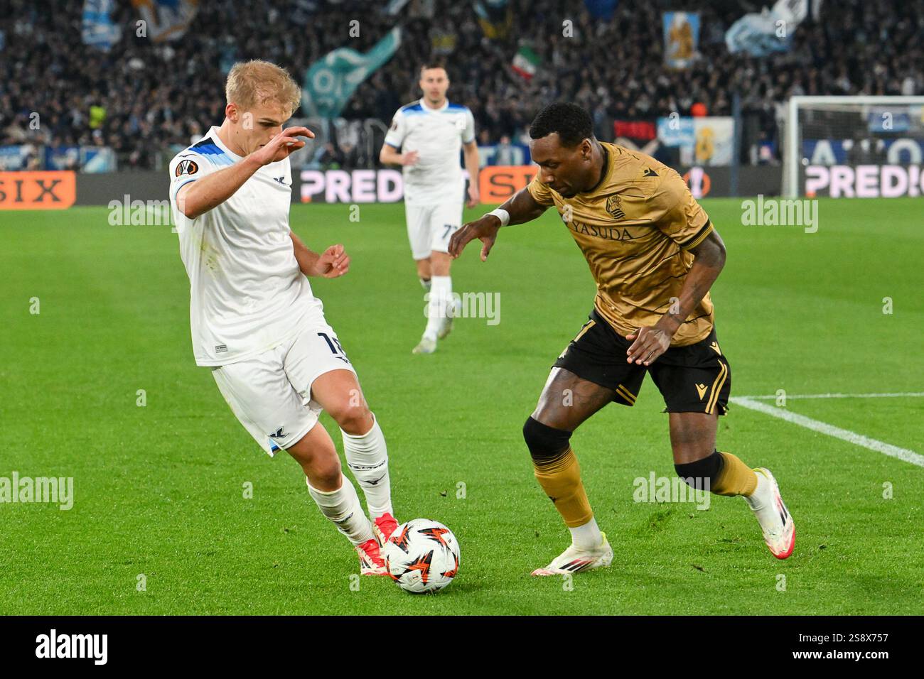 23th Jan 2025, Olimpico Stadium, Rome, Italy; Uefa Europa League ...
