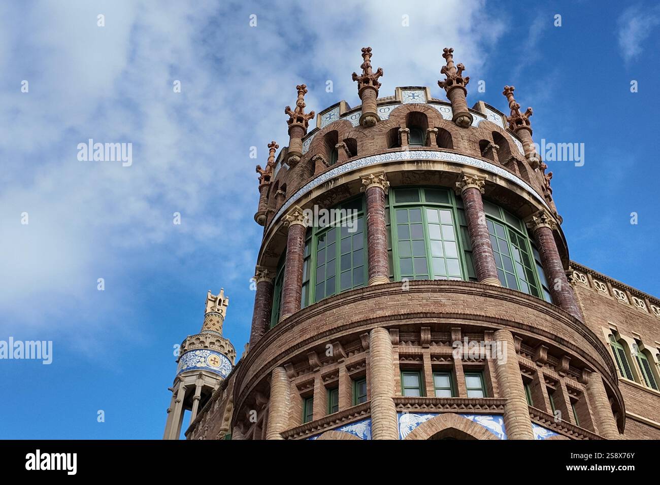 Hospital de Sant Pau or Recinte Modernista de Sant Pau, a former ...