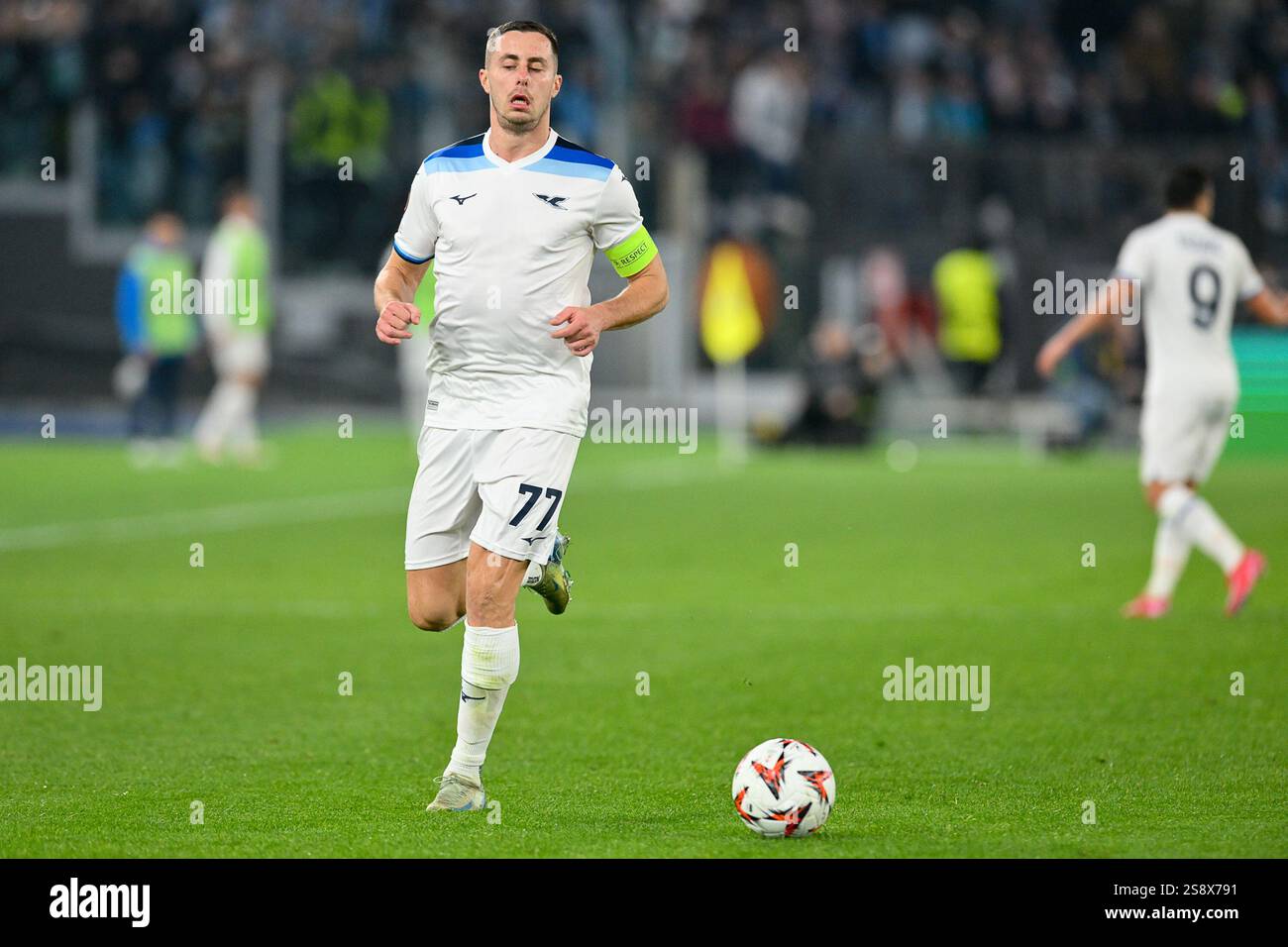 23th Jan 2025, Olimpico Stadium, Rome, Italy; Uefa Europa League ...