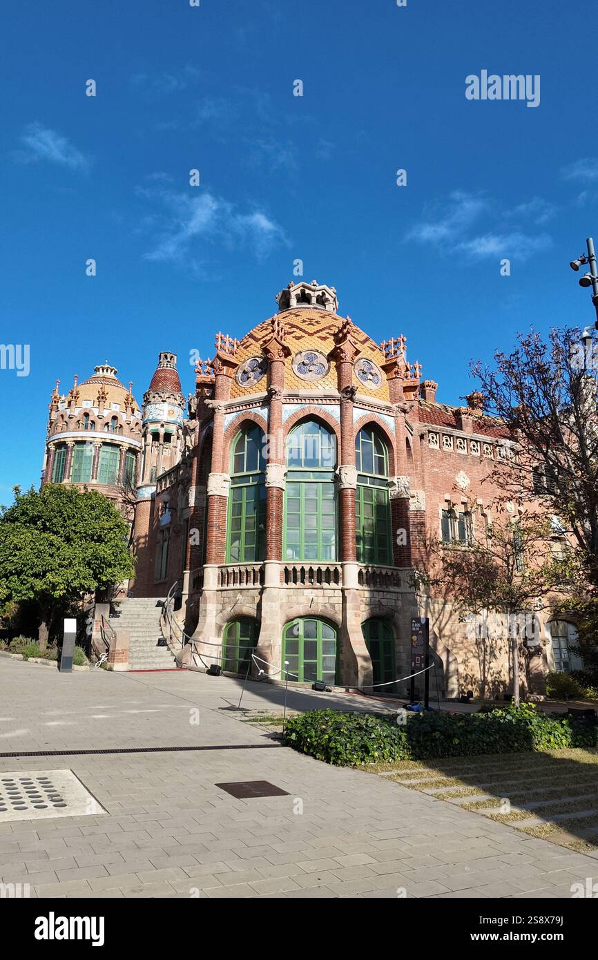 Hospital de Sant Pau or Recinte Modernista de Sant Pau, a former ...