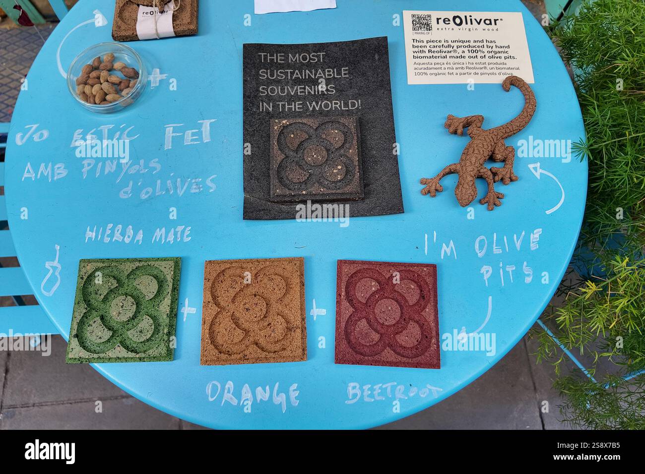 sustainable souvenir made from eco-friendly materials Stock Photo - Alamy