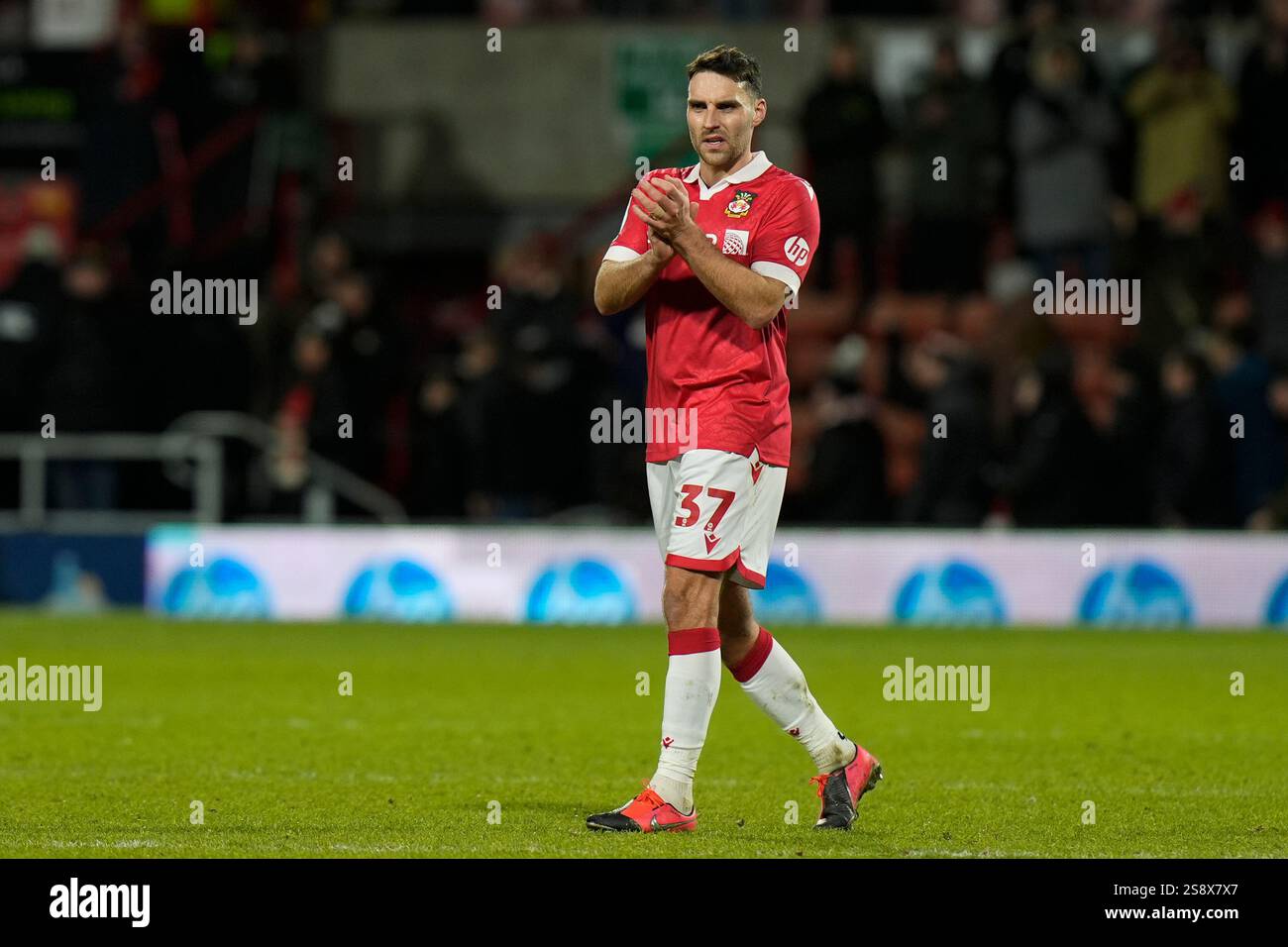 23rd January 2025; STōK Cae Ras, Wrexham, Wales; EFL League One ...