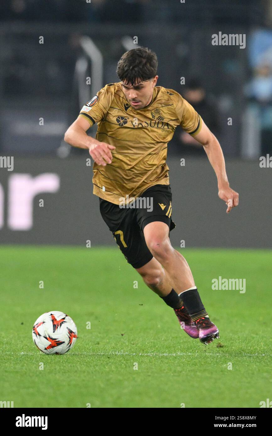 Stadio Olimpico, Rome, Italy. 23rd Jan, 2025. UEFA Europa League ...