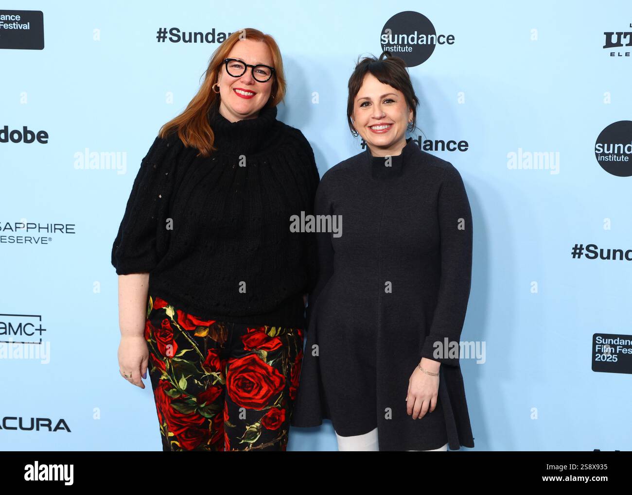 Park City, USA. 23rd Jan, 2025. Sara Newens and Kristina Motwani ...