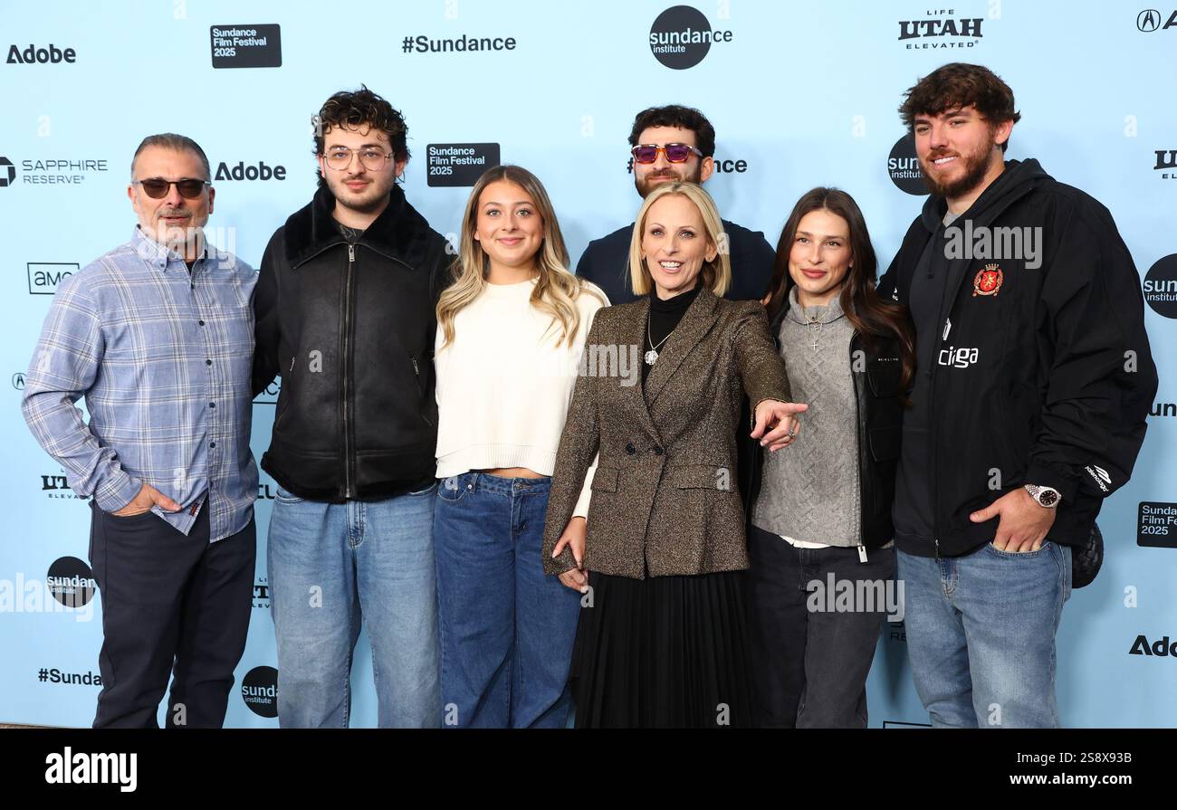 Park City, USA. 23rd Jan, 2025. Kevin Grandalski, Tyler Grandalski ...