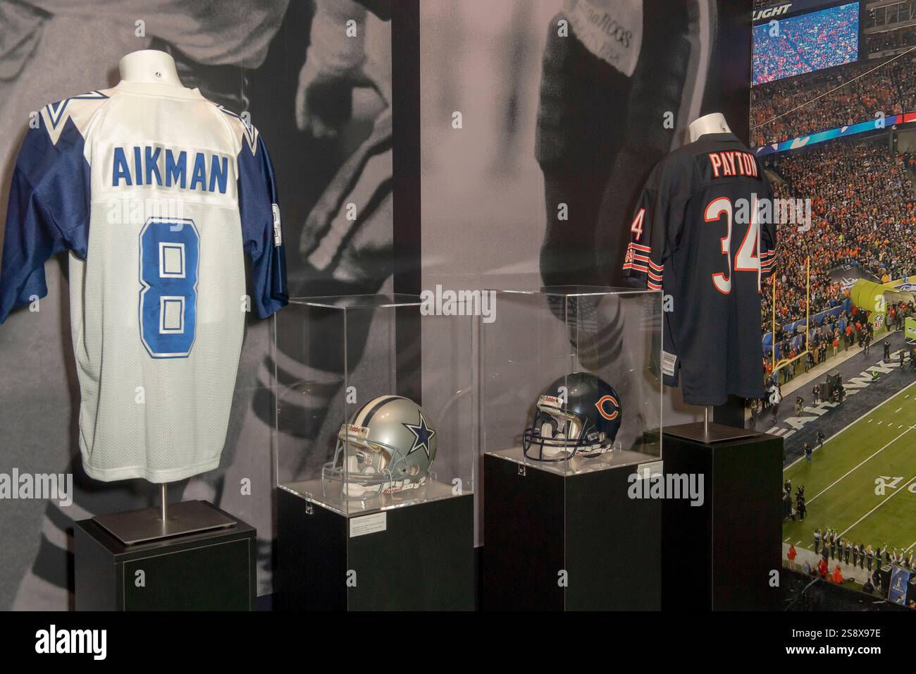 NEW YORK, NEW YORK - JANUARY 23: National Football League's memorabilia ...