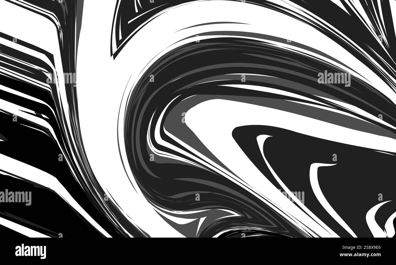 Liquid marble texture abstract black marble textures on a black ...