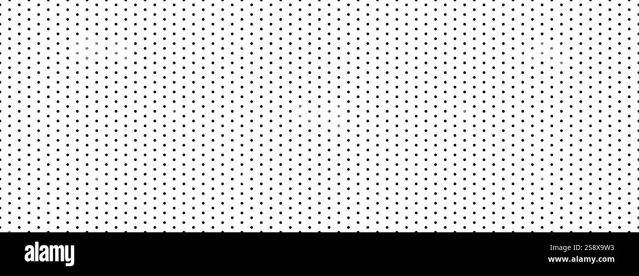 Seamless dotted repeated texture. Black and white polka dot pattern ...