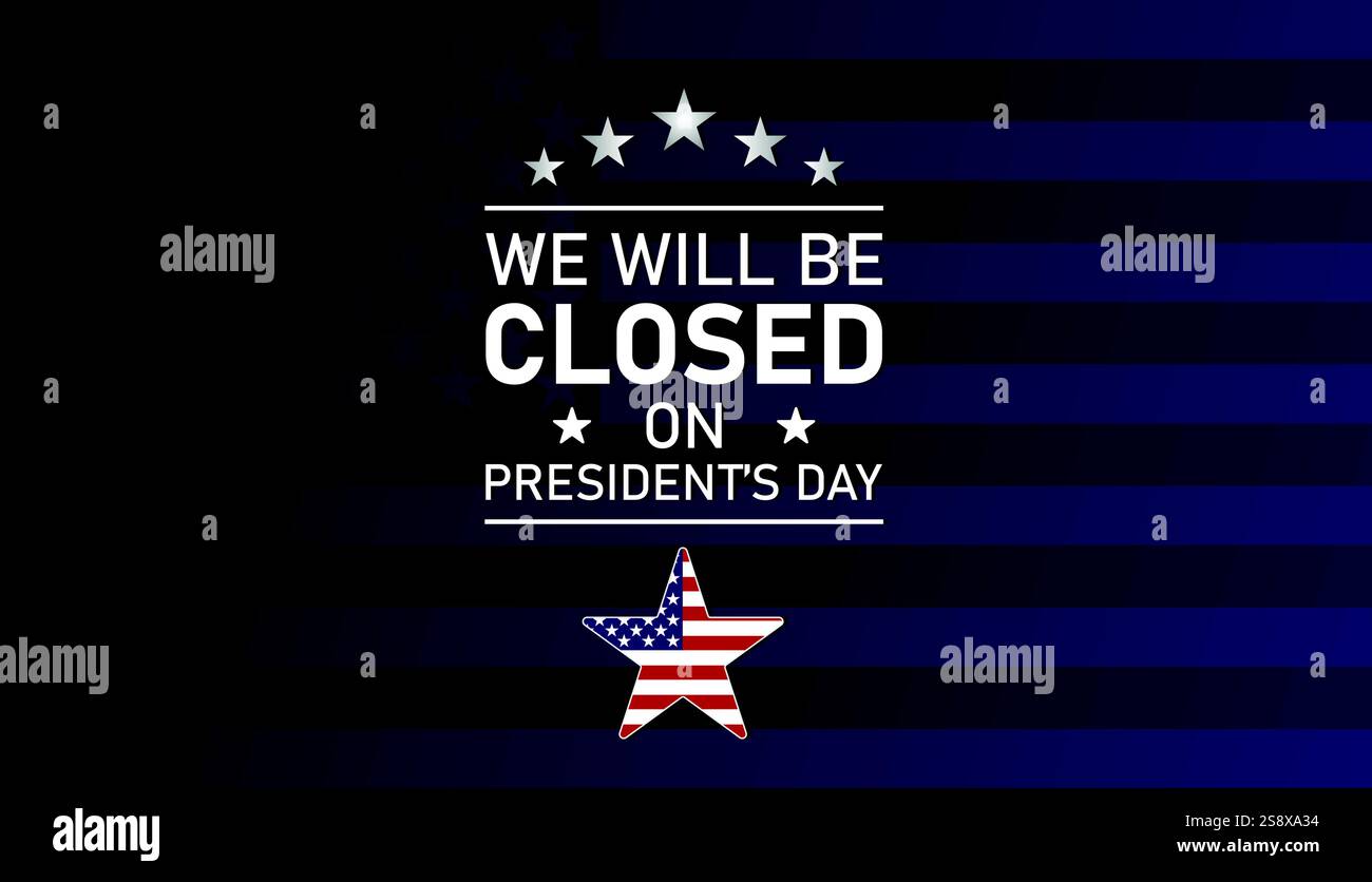 Presidents Day wallpaper with shapes and typography, banner, card ...