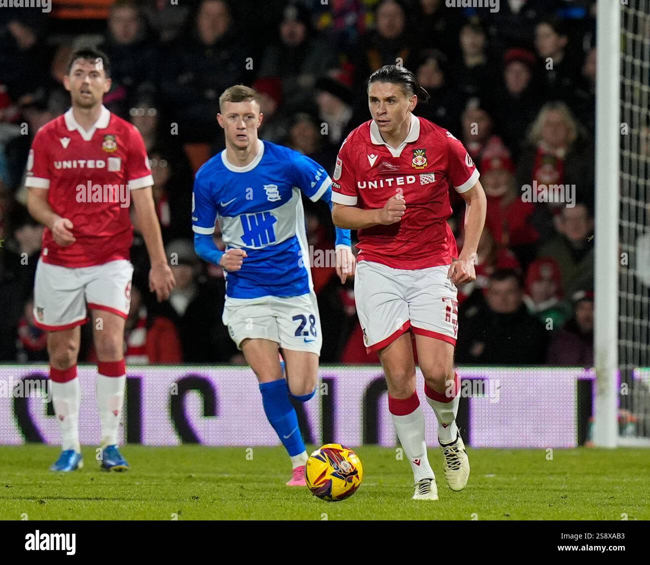 Racecourse Ground, Wrexham, UK. 23rd Jan, 2025. EFL League One Football ...