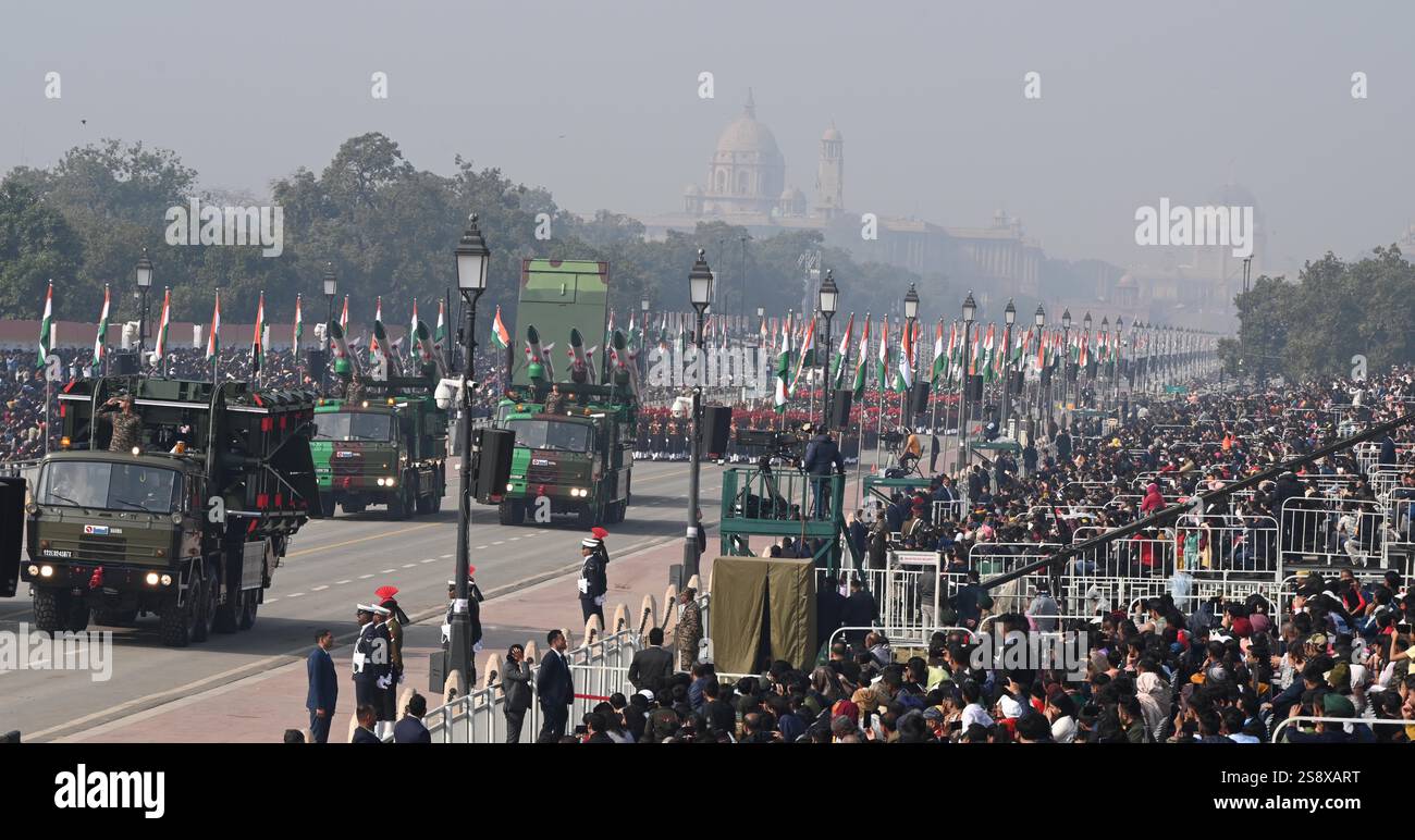 New Delhi, India. 23rd Jan, 2025. NEW DELHI, INDIA - JANUARY 23: Akash ...