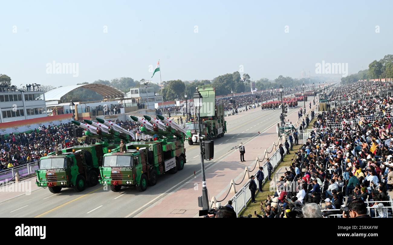 New Delhi, India. 23rd Jan, 2025. NEW DELHI, INDIA - JANUARY 23: Akash ...