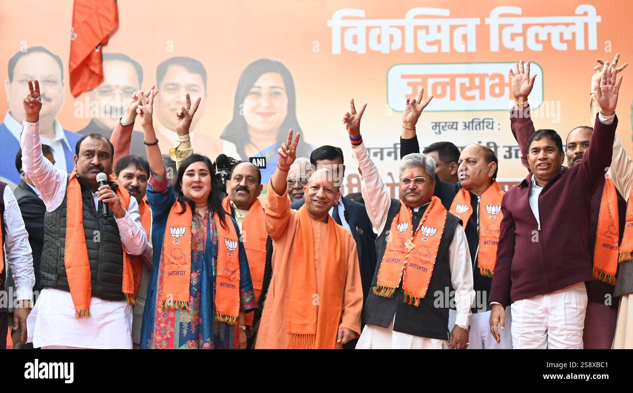 New Delhi, India. 23rd Jan, 2025. NEW DELHI, INDIA - JANUARY 23: Uttar ...