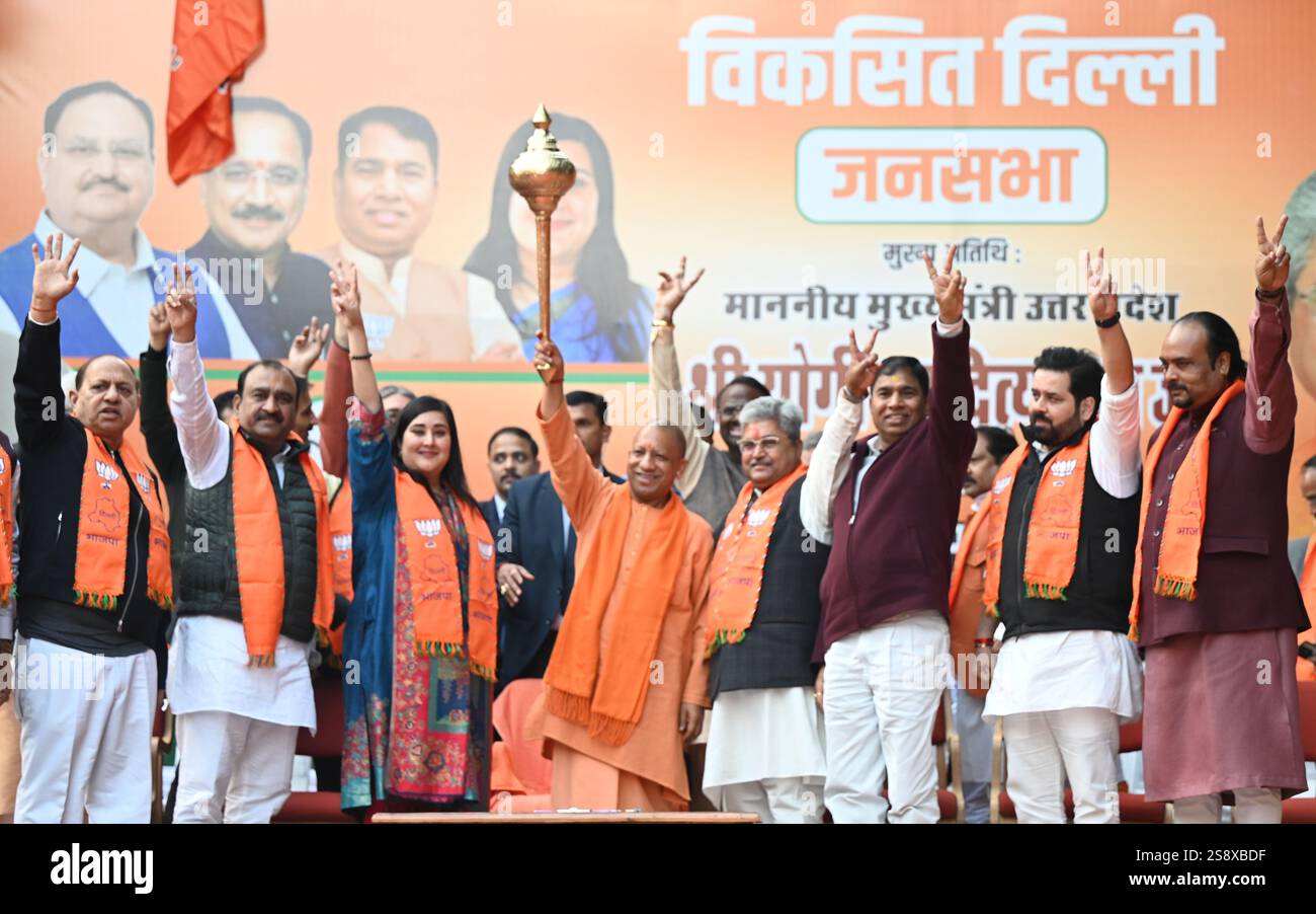 New Delhi, India. 23rd Jan, 2025. NEW DELHI, INDIA - JANUARY 23: Uttar ...