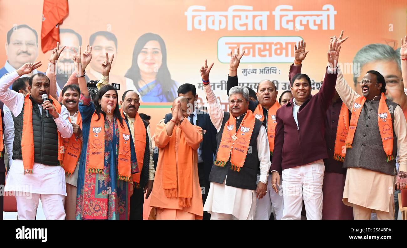 New Delhi, India. 23rd Jan, 2025. NEW DELHI, INDIA - JANUARY 23: Uttar ...