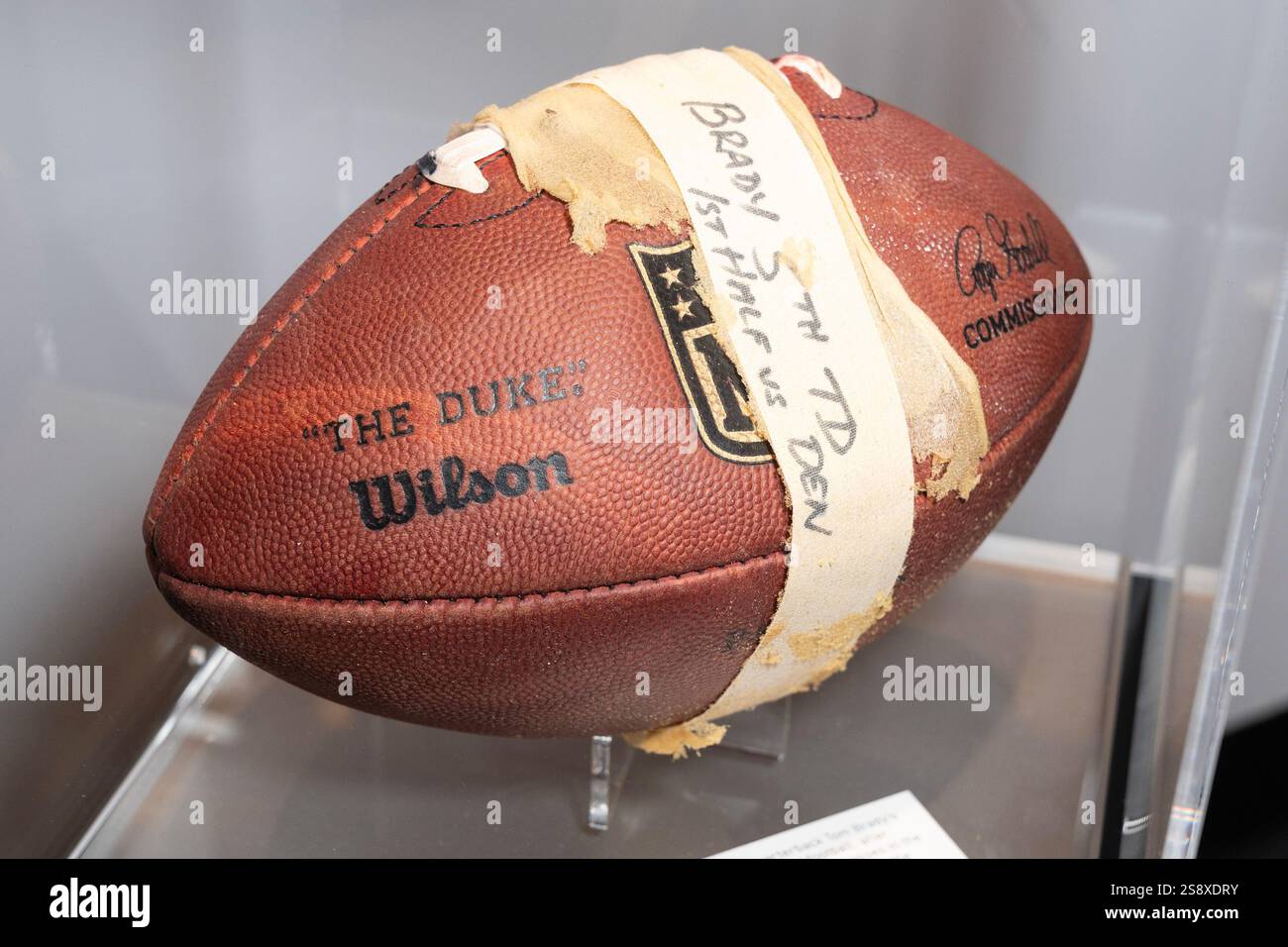 New York, NY, 23 January 2025: Tom Brady five touchdown playoff record ...