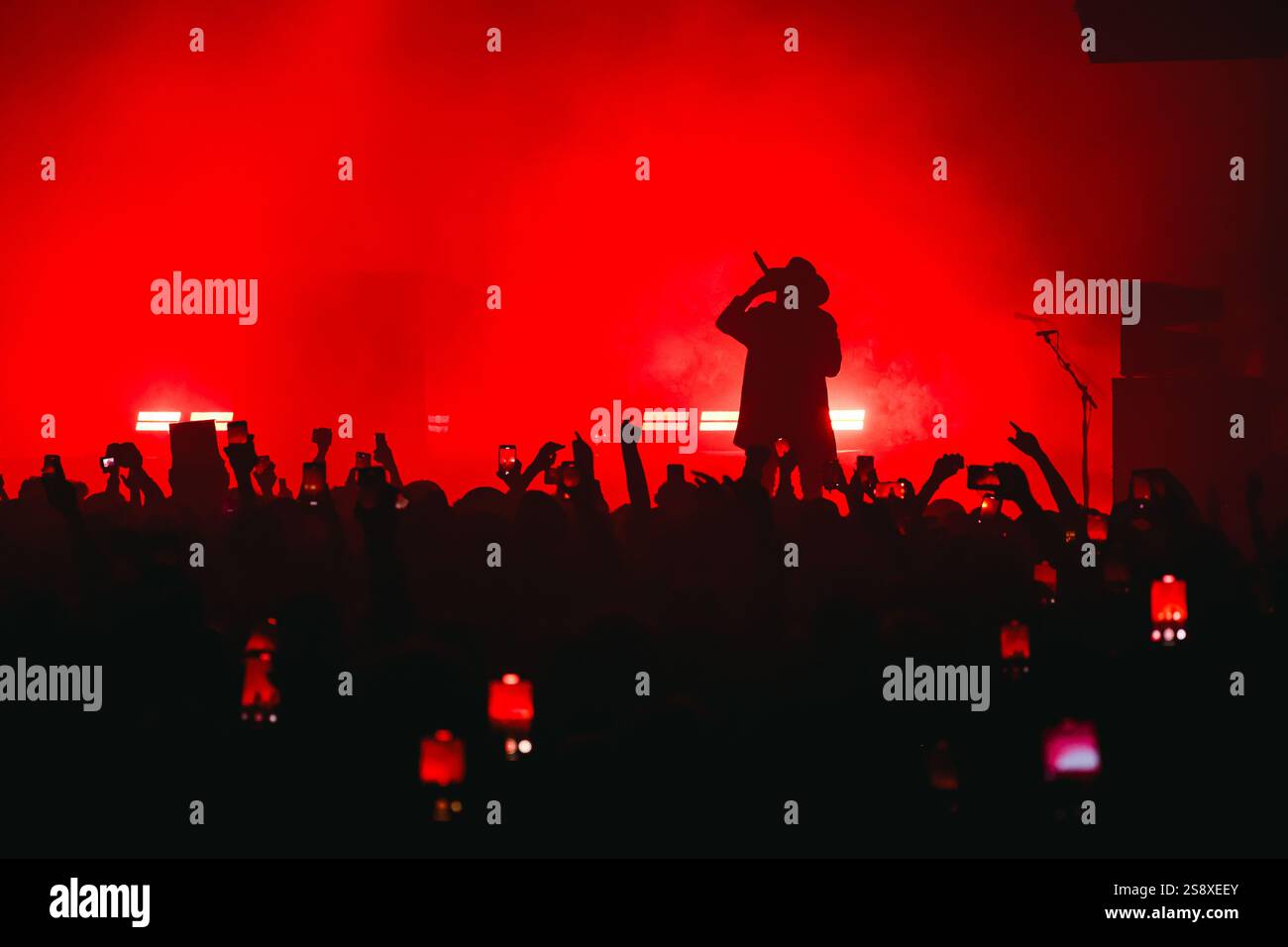 JPEGMafia performs live during the Lay Down My Life Tour at Alcatraz in ...