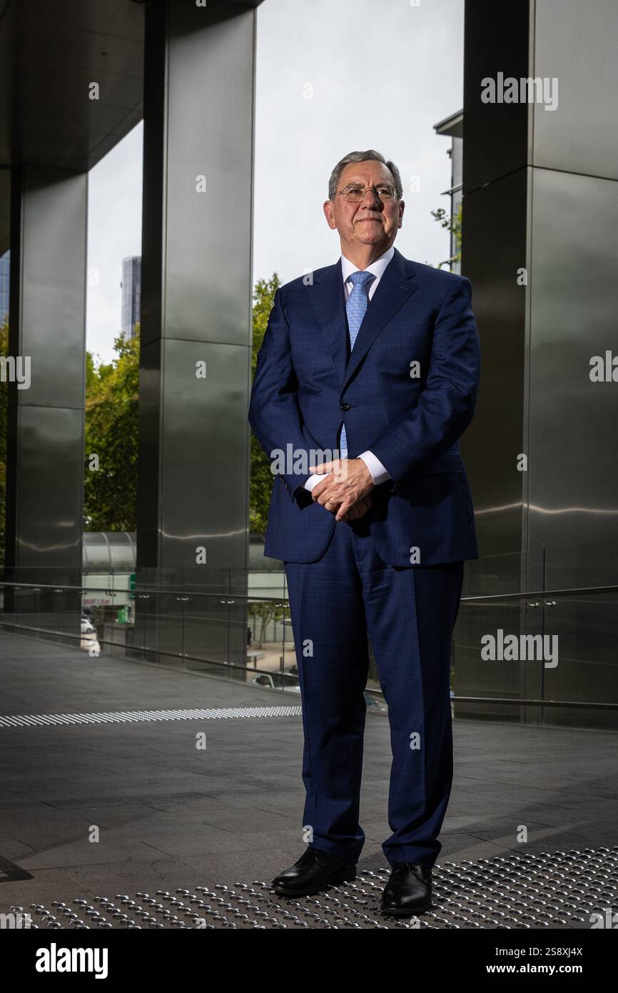 Perth, Australia. 21st Jan, 2025. ASIC Chair Joe Longo poses for a ...