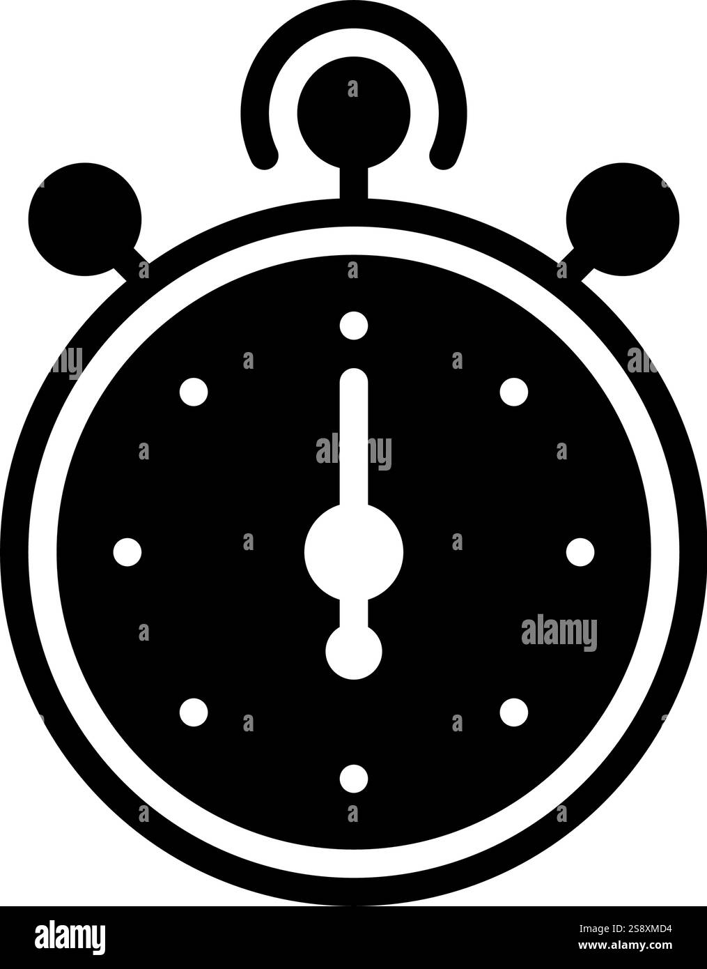 Icon for stopwatch, clock Stock Vector Image & Art - Alamy