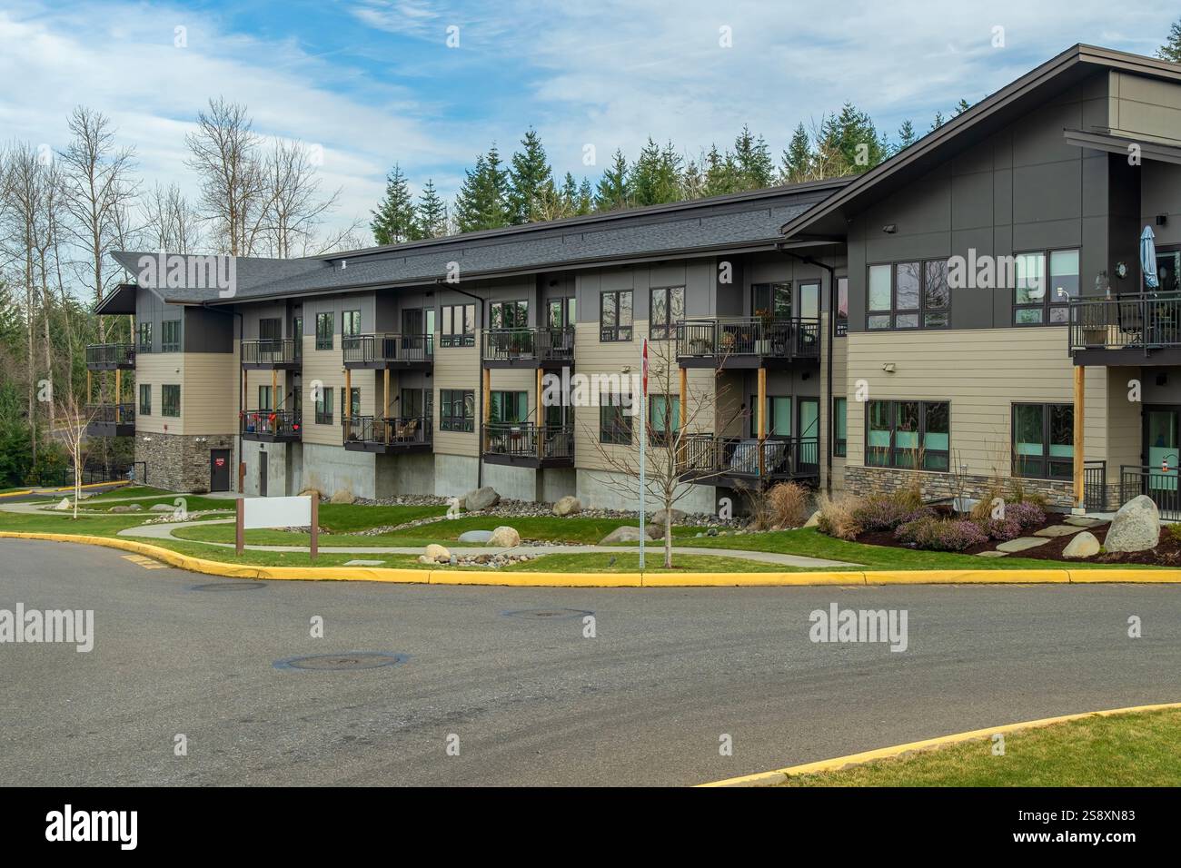 Residential retirement community in Tehaleh Washington state Stock ...