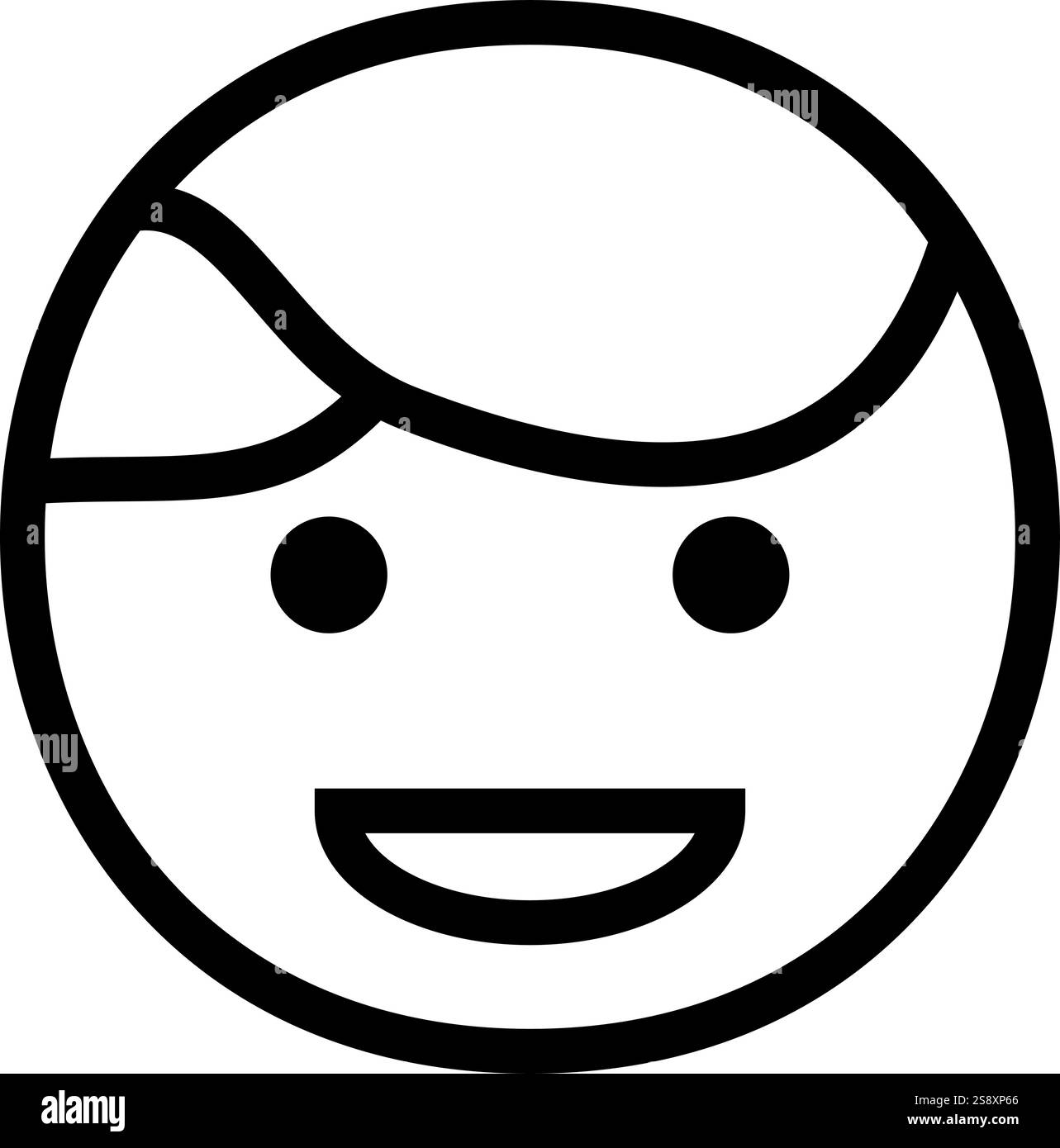 Happy Man icon vector. Suitable for mobile apps, web apps and print ...
