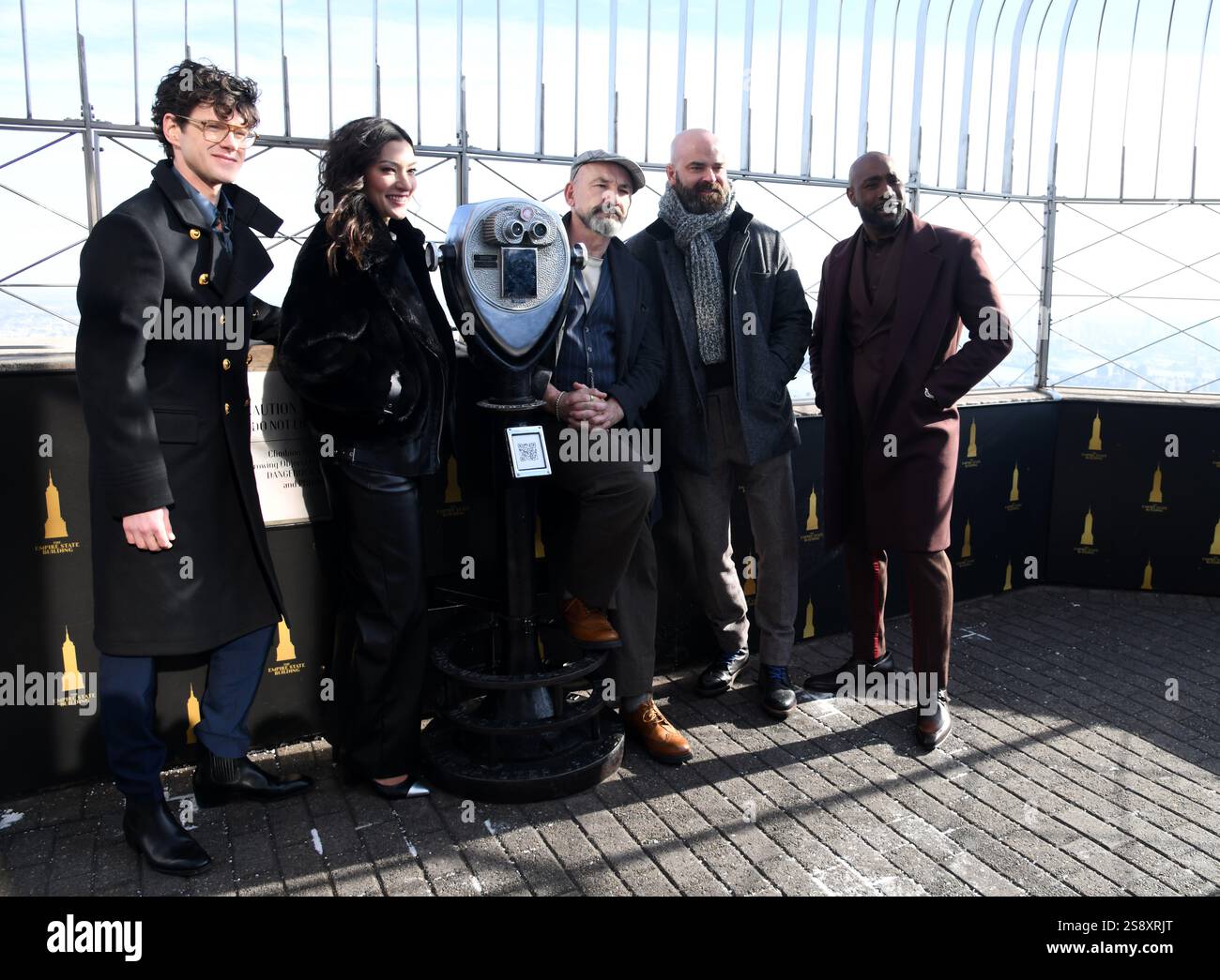 January 23, 2025, New York, Ny, United States: Peter Mark Kendall, Inga ...