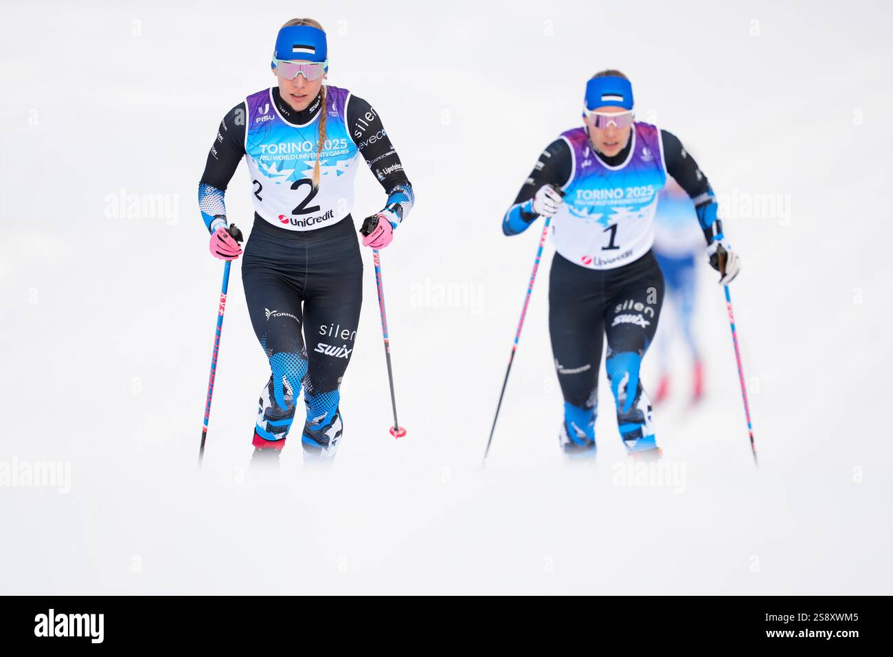 (L-R) Kaasiku Keidy, Kaasiku Kaidy (EST), JANUARY 23, 2025 - Cross ...