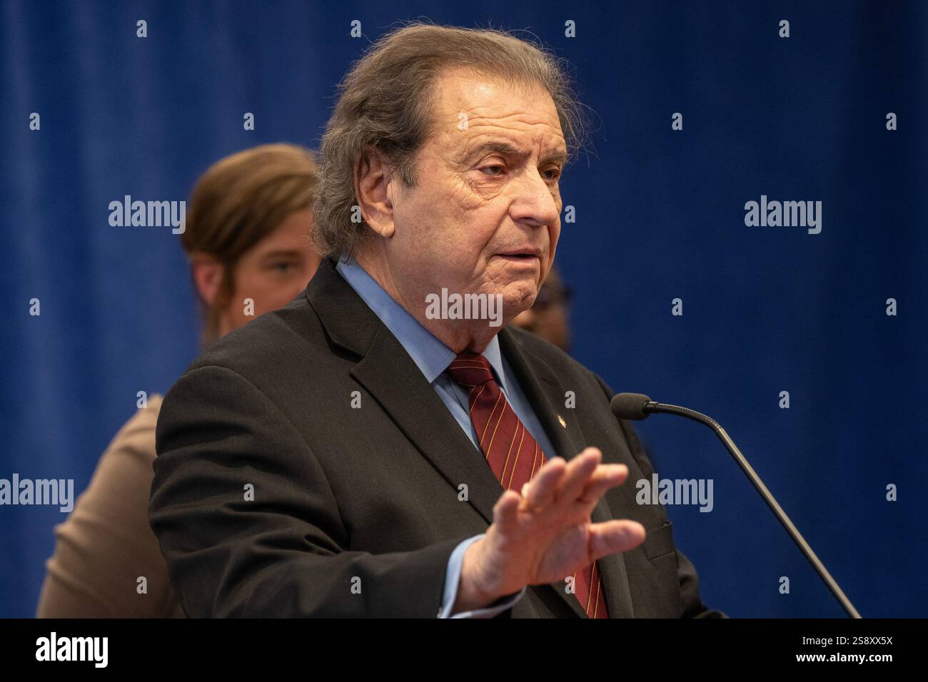 New York, NY, 23 January 2025: Luke Nasta, President and CEO of Camelot ...