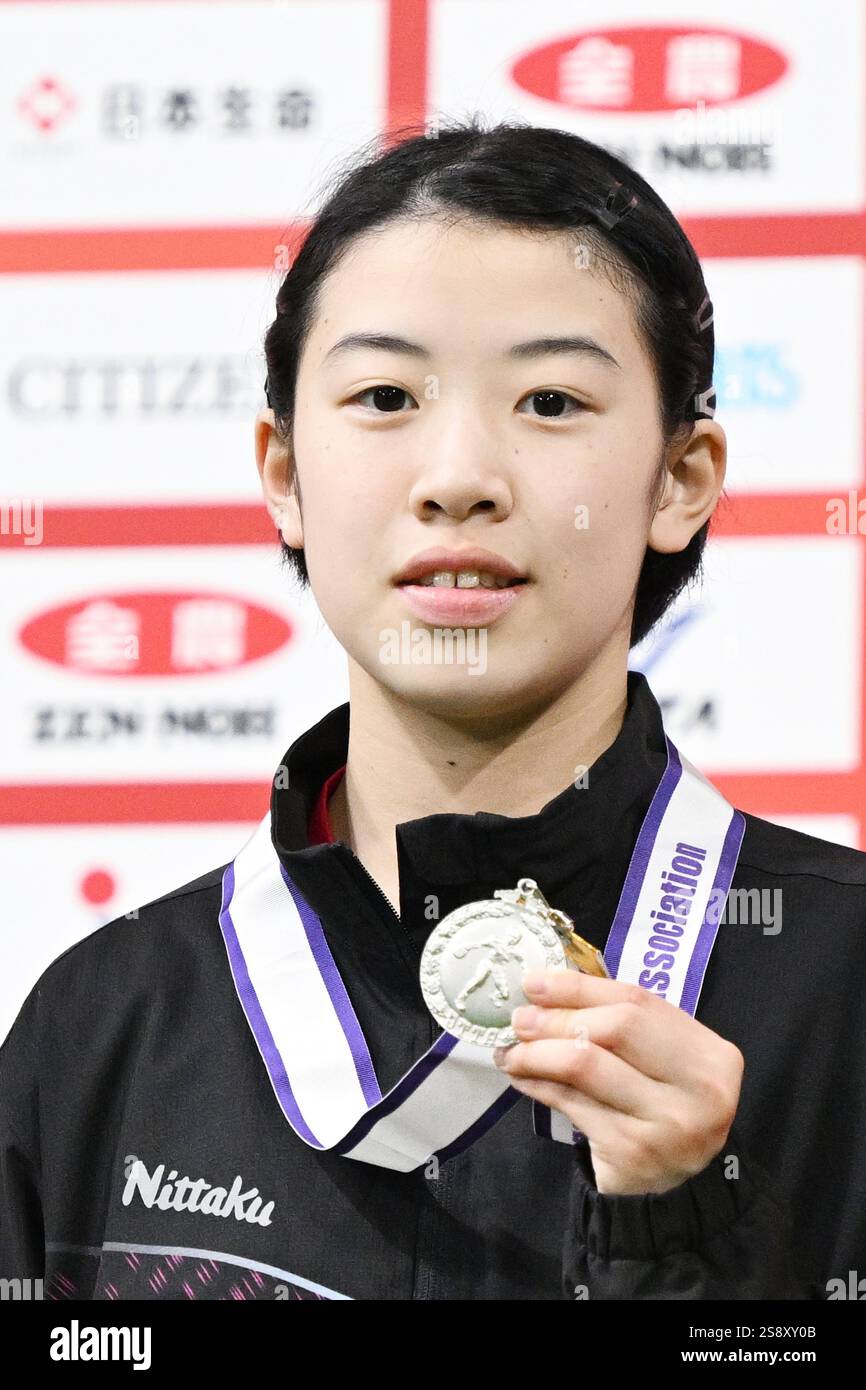 Rin Mende, JANUARY 24, 2025 - Table Tennis : All Japan Table Tennis ...