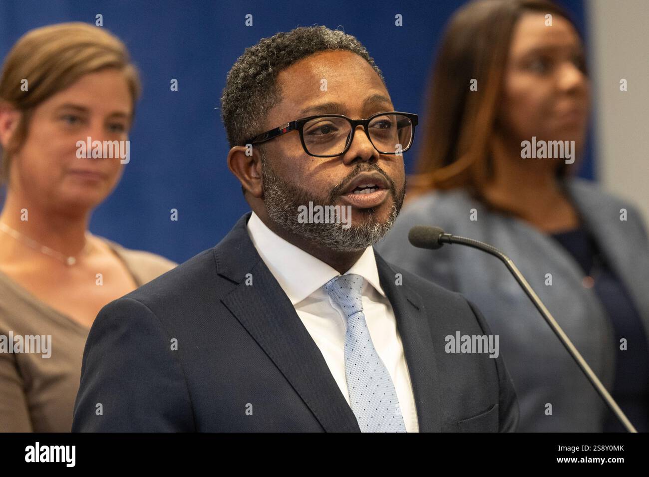 Jonnel Doris, CEO of START Treatment and Recovery Centers, Inc speaks ...