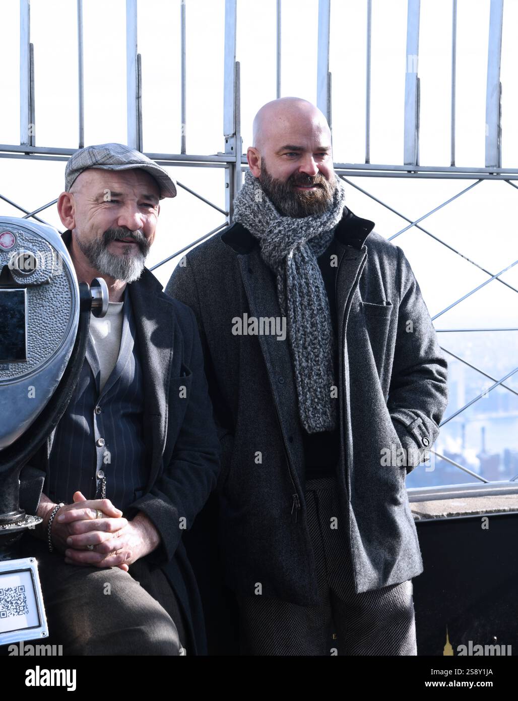 January 23, 2025, New York, Ny, United States: Ritchie Coster and Craig ...