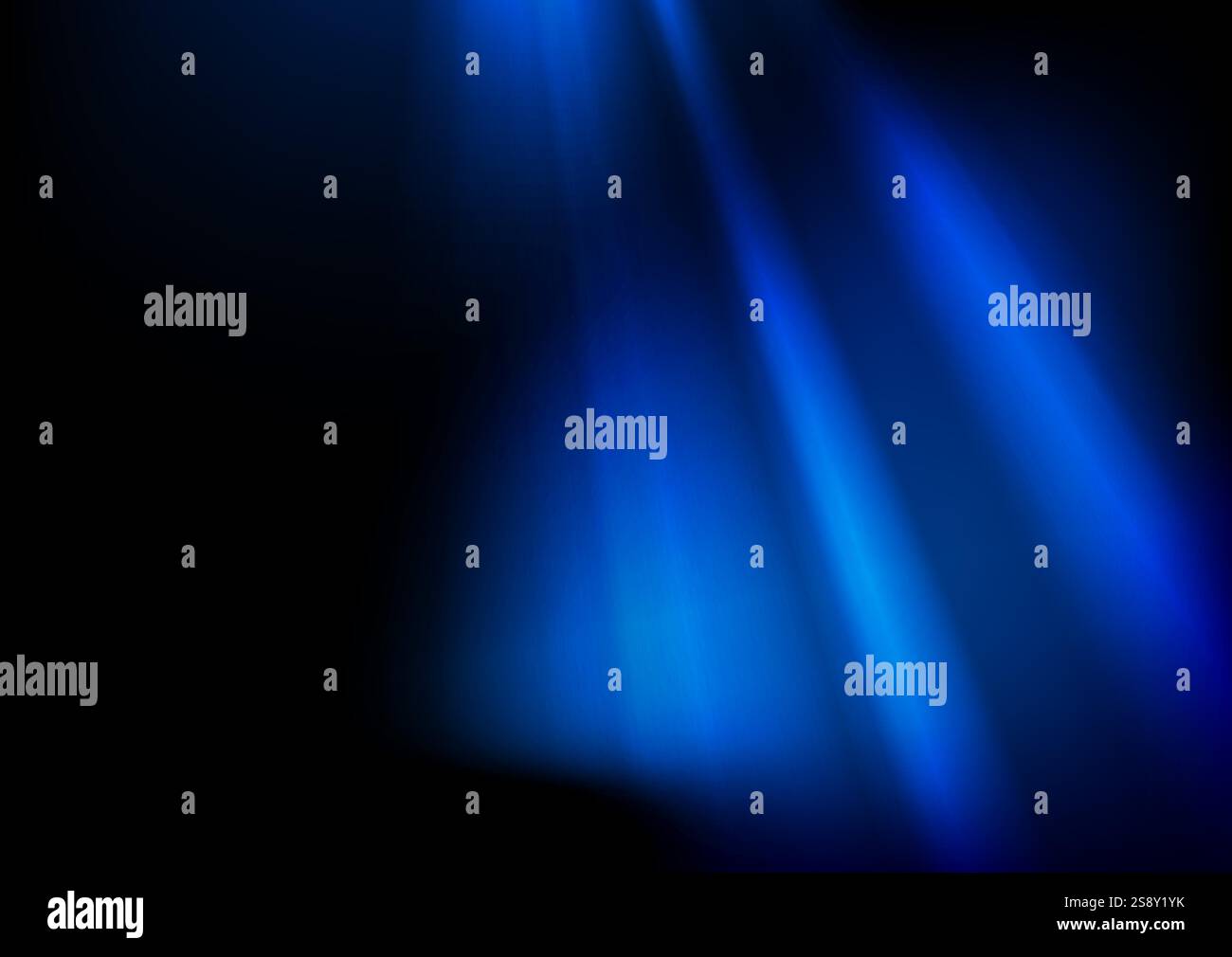 Blue smooth rays abstract flowing background. Liquid gradients vector ...