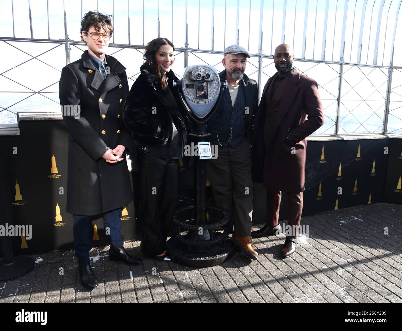 January 23, 2025, New York, Ny, United States: Peter Mark Kendall, Inga ...