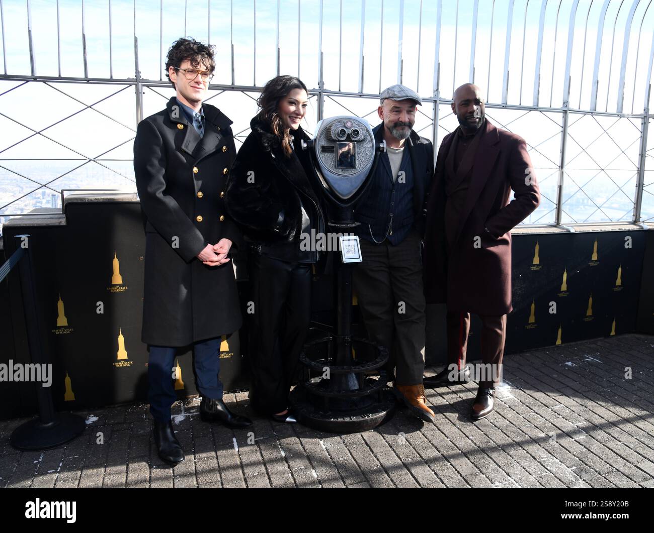 January 23, 2025, New York, Ny, United States: Peter Mark Kendall, Inga ...