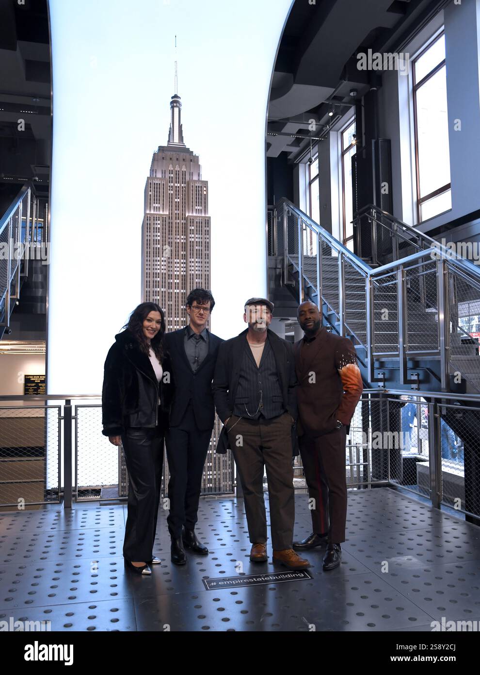 January 23, 2025, New York, Ny, United States: Inga Schlingmann, Peter ...