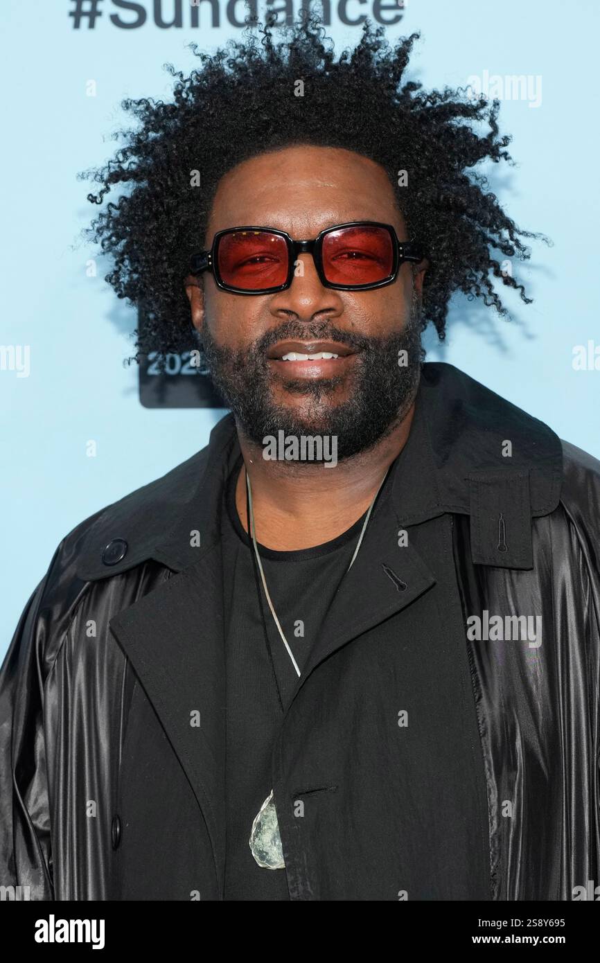 Ahmir "Questlove" Thompson attends the premiere of "Sly Lives!" during ...