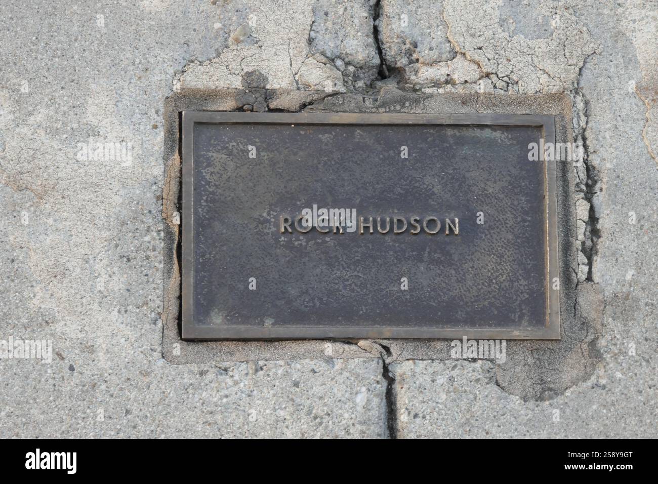 West Hollywood, California, USA 23rd January 2025 Actor Rock Hudson ...