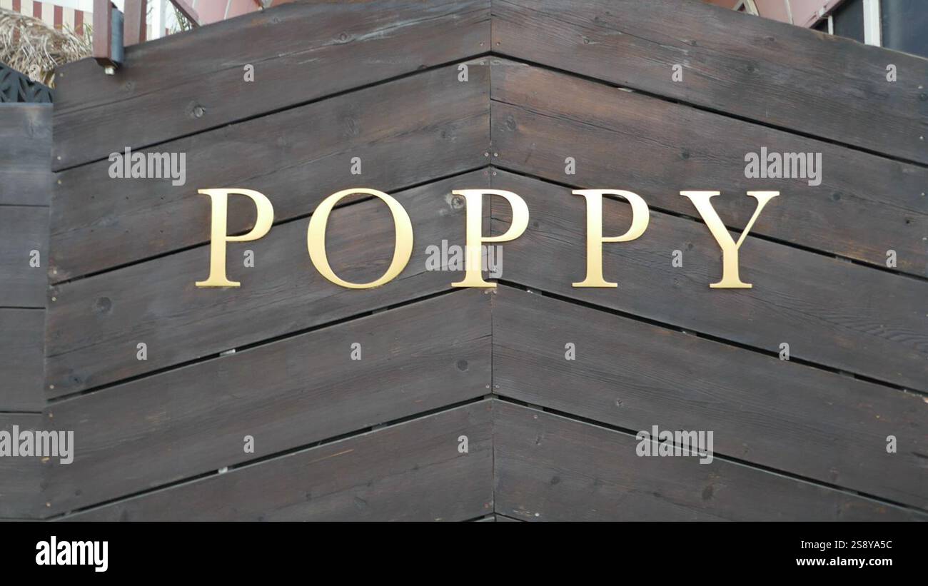 Los Angeles, California, USA 23rd January 2025 Poppy Nightclub/Lounge ...