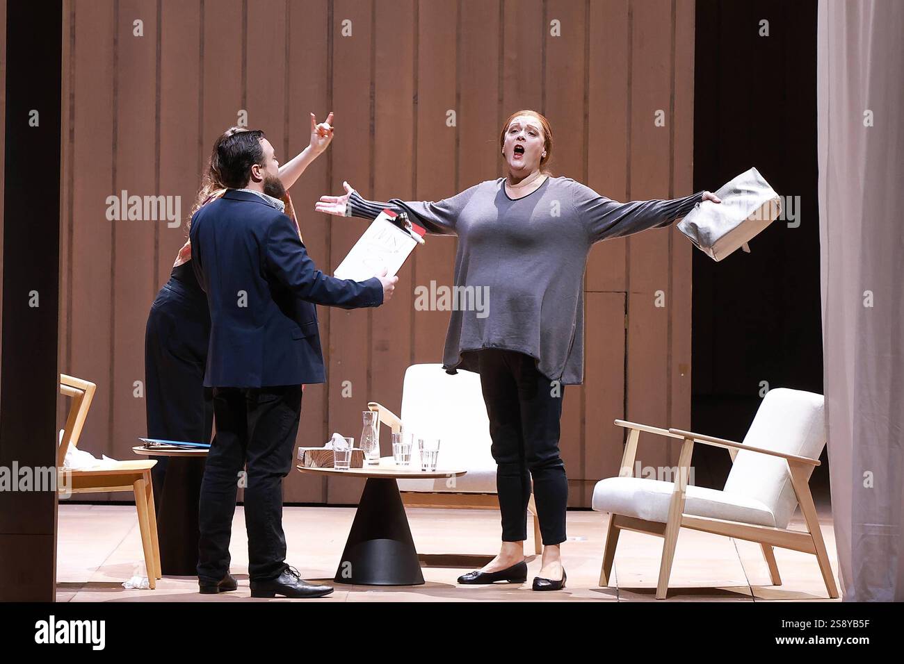 23.01.2025 , Die Frau ohne Schatten, Jordan Shanahan, Catherine Foster ...