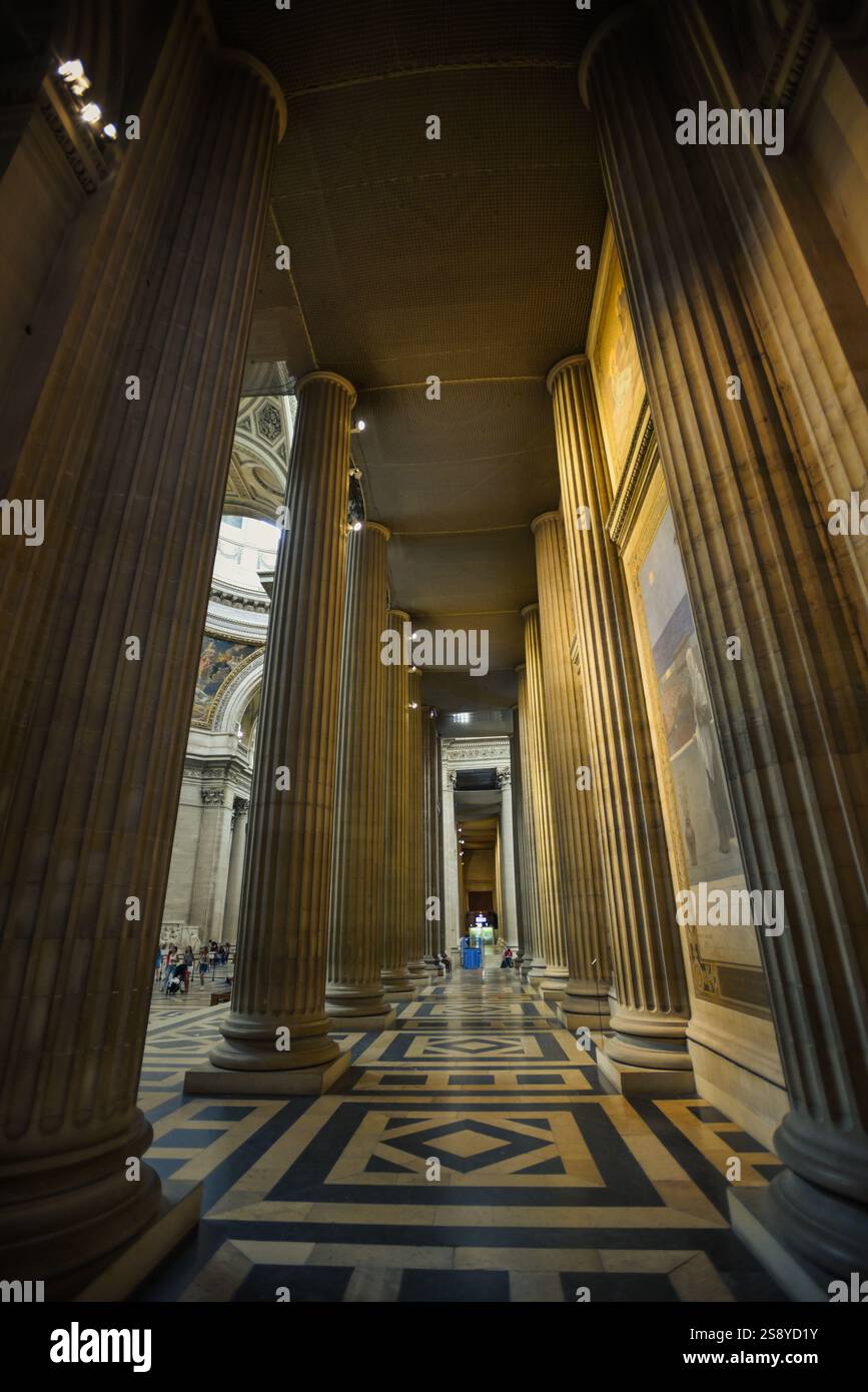 The Grand Columns of the Pantheon - Paris, France Stock Photo - Alamy