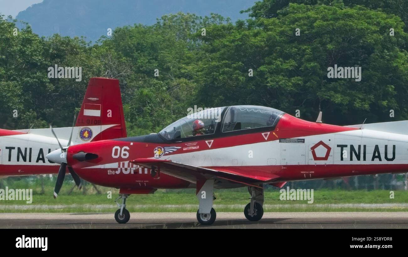 Jupiter Aerobatic Flying Team taking off Stock Photo - Alamy
