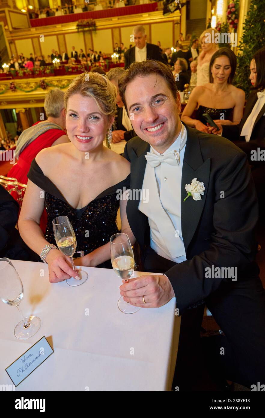 82nd Vienna Philharmonic Ball 2025 at Musikverein in Vienna, Austria ...