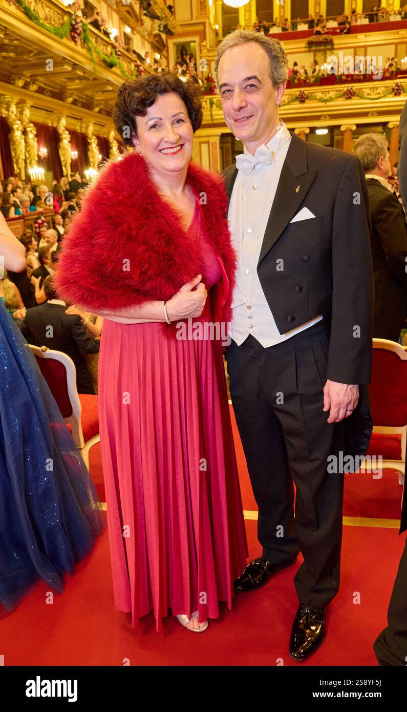 82nd Vienna Philharmonic Ball 2025 at Musikverein in Vienna, Austria ...