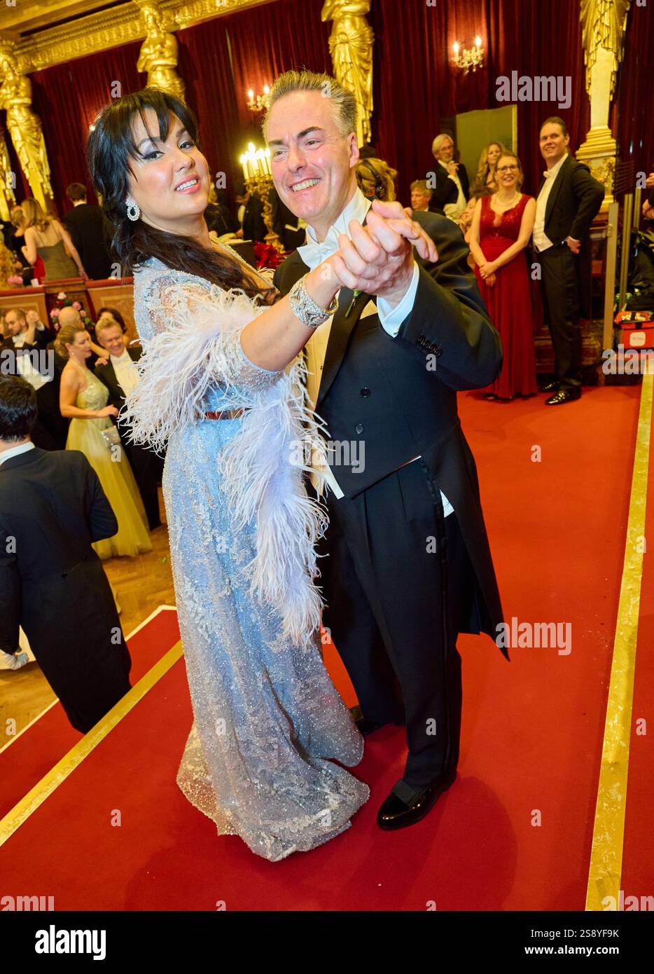 82nd Vienna Philharmonic Ball 2025 at Musikverein in Vienna, Austria ...