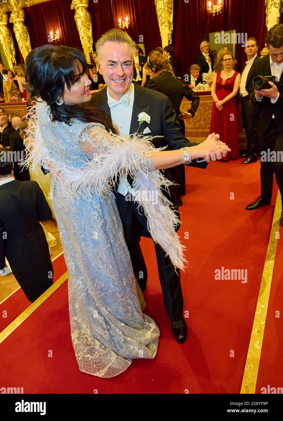 82nd Vienna Philharmonic Ball 2025 at Musikverein in Vienna, Austria ...