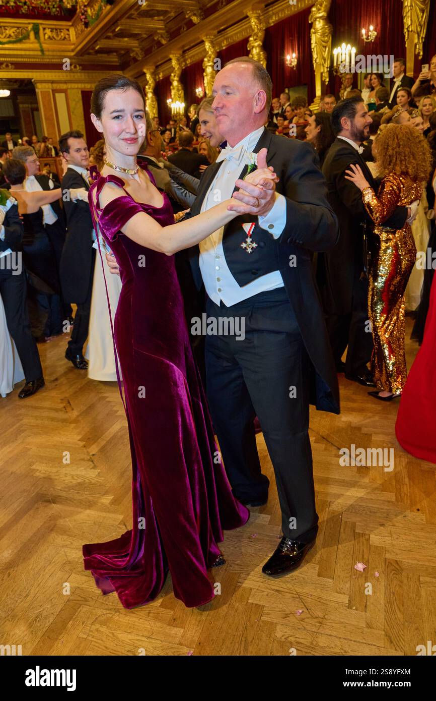 82nd Vienna Philharmonic Ball 2025 at Musikverein in Vienna, Austria ...