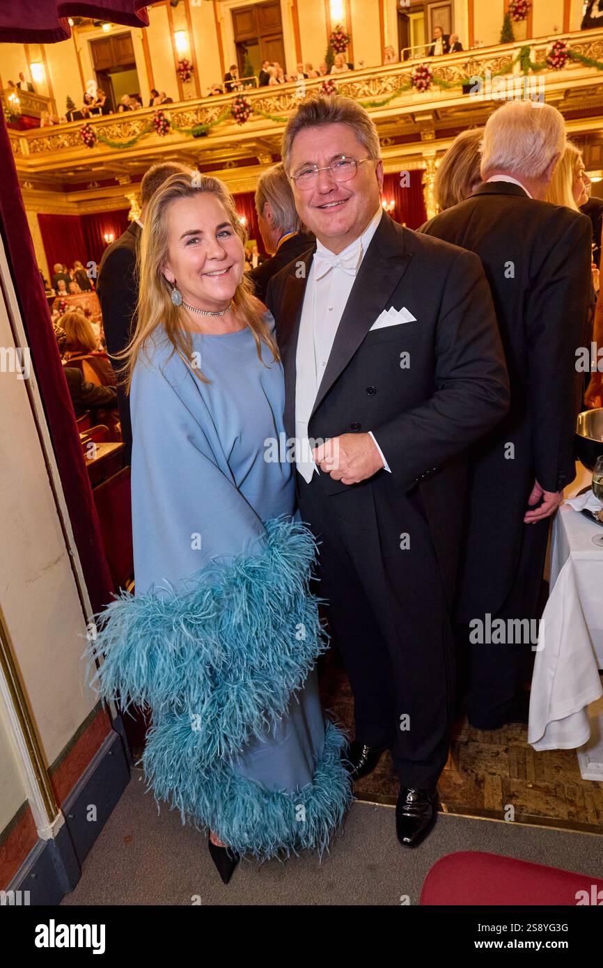 82nd Vienna Philharmonic Ball 2025 at Musikverein in Vienna, Austria ...