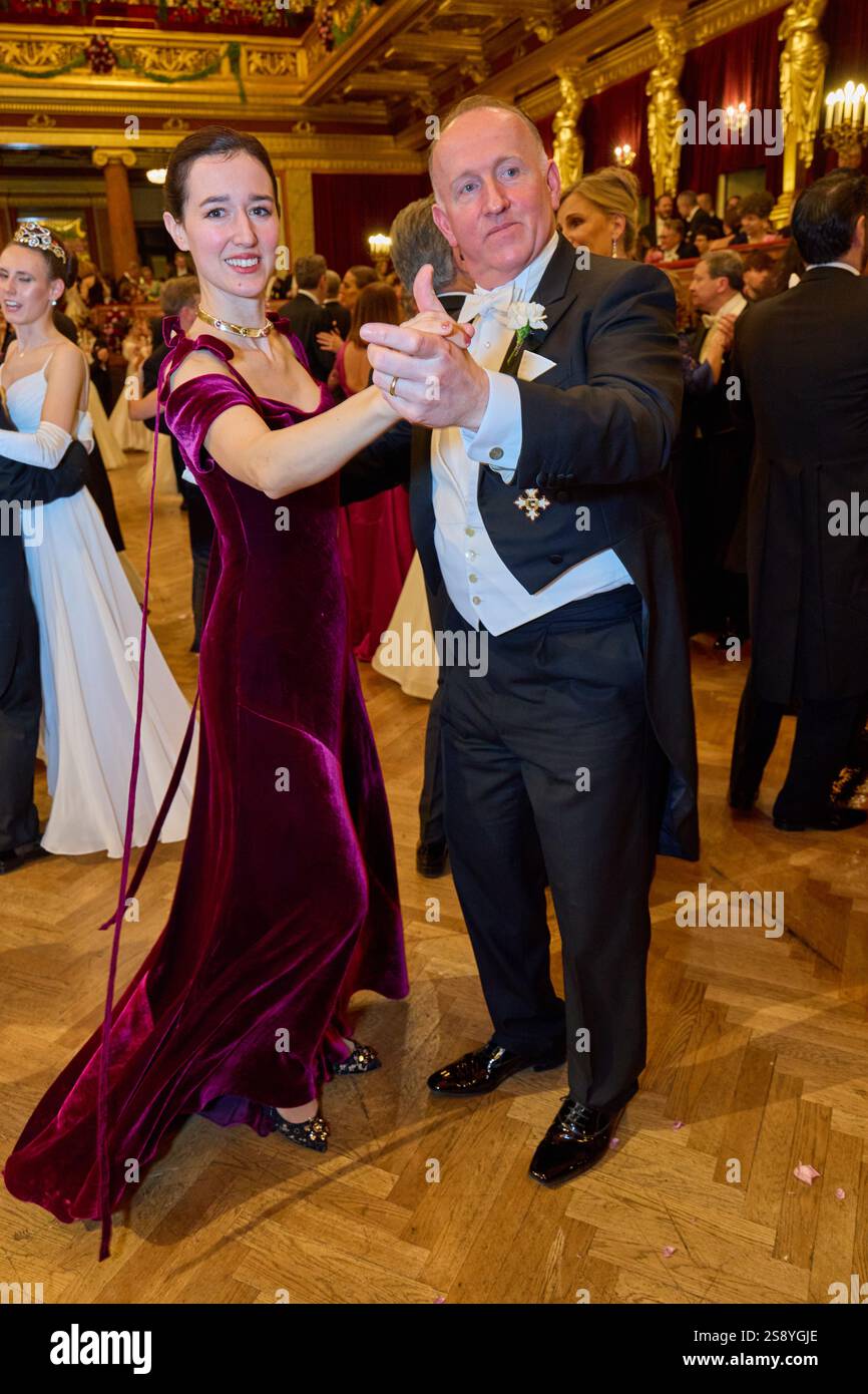 82nd Vienna Philharmonic Ball 2025 at Musikverein in Vienna, Austria ...