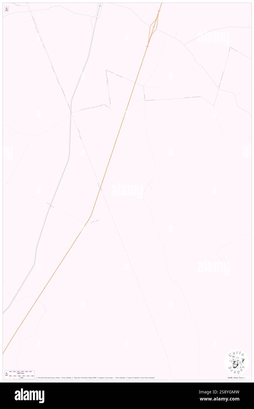 Poortje, Xhariep District Municipality, ZA, South Africa, Orange Free ...