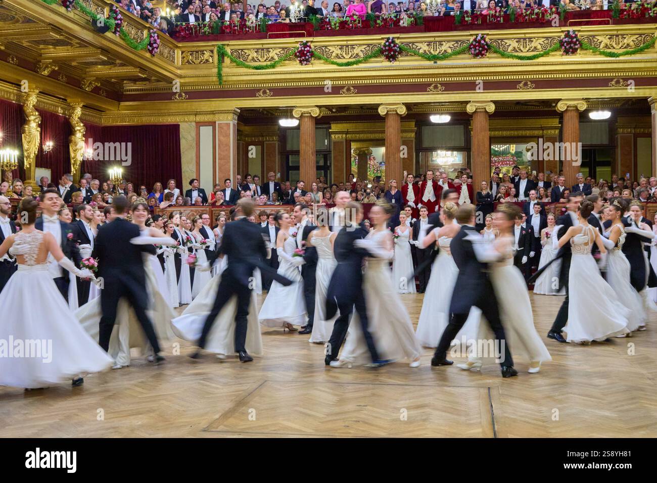 82nd Vienna Philharmonic Ball 2025 at Musikverein in Vienna, Austria ...